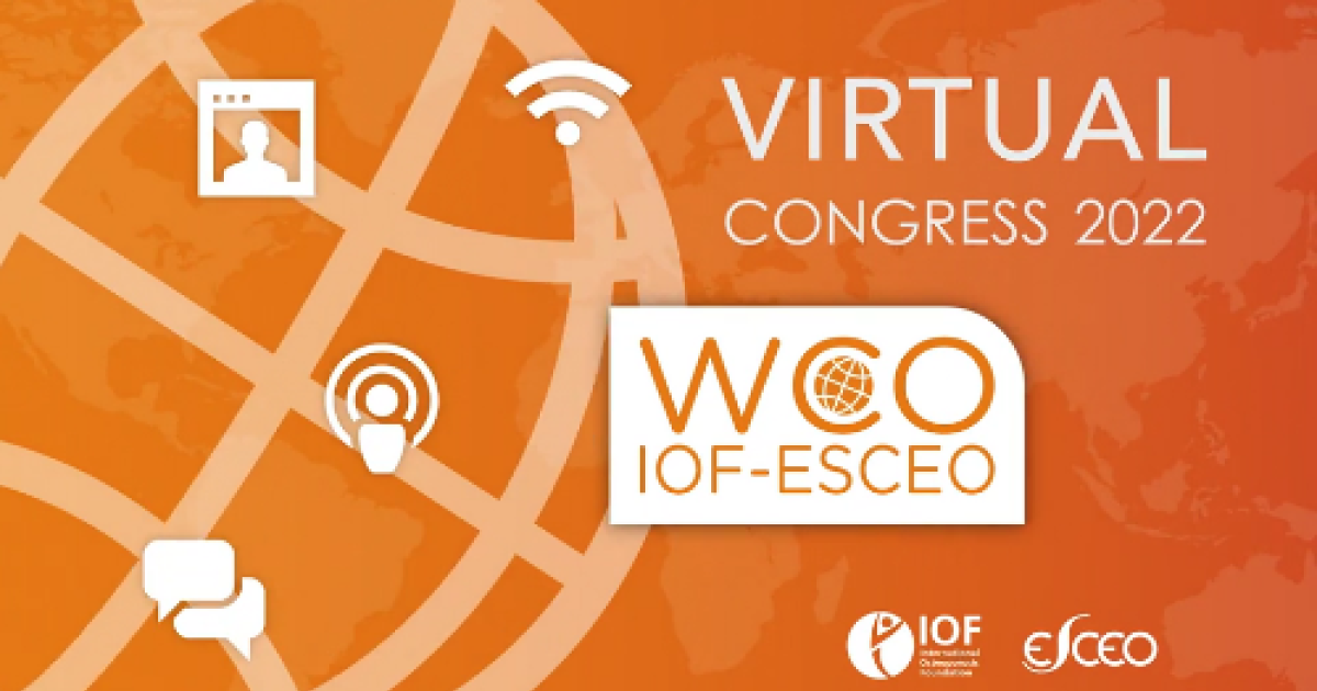 The Award ceremony video of the 2022 ESCEO-Islene Araujo de Carvalho ...