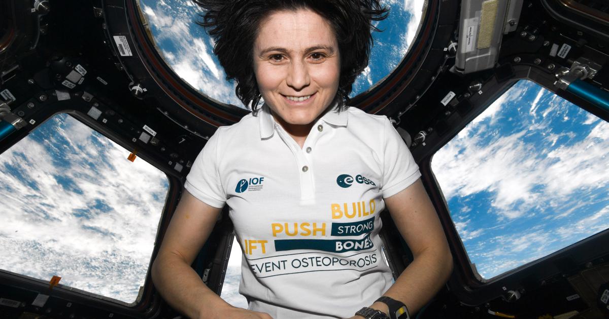 IOF campaign with ESA and Samantha Cristoforetti