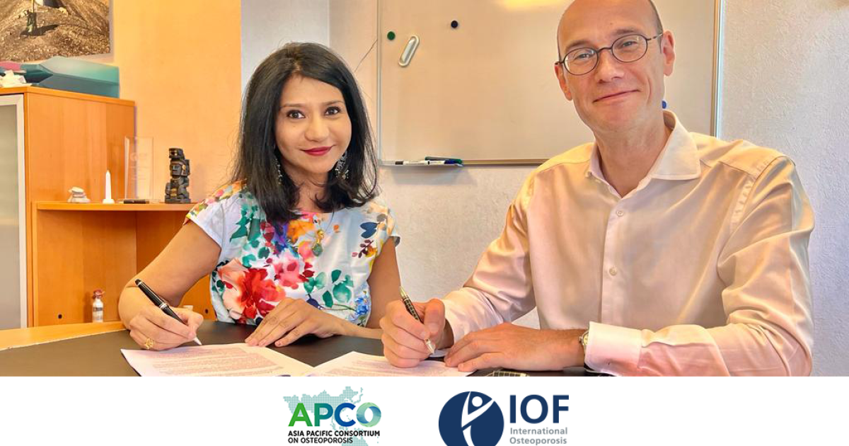 Landmark agreement between IOF and APCO to develop Asia-Pacific Bone ...